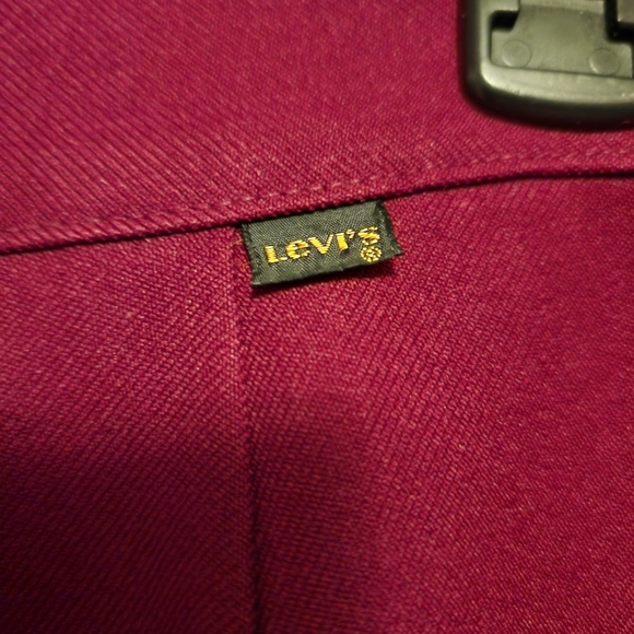 Levi's | Skirts | Vtg 6s Levis Maroon Red Aline Skirt Size 6 | Poshmark